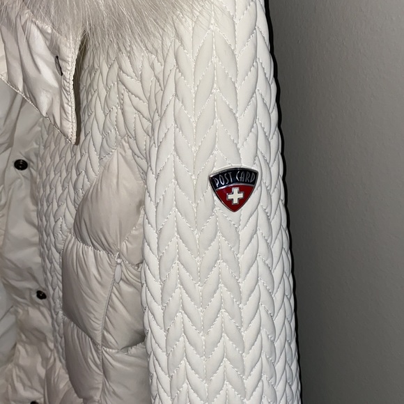 post card | Jackets & Coats | Post Card Puffer Jacket | Poshmark